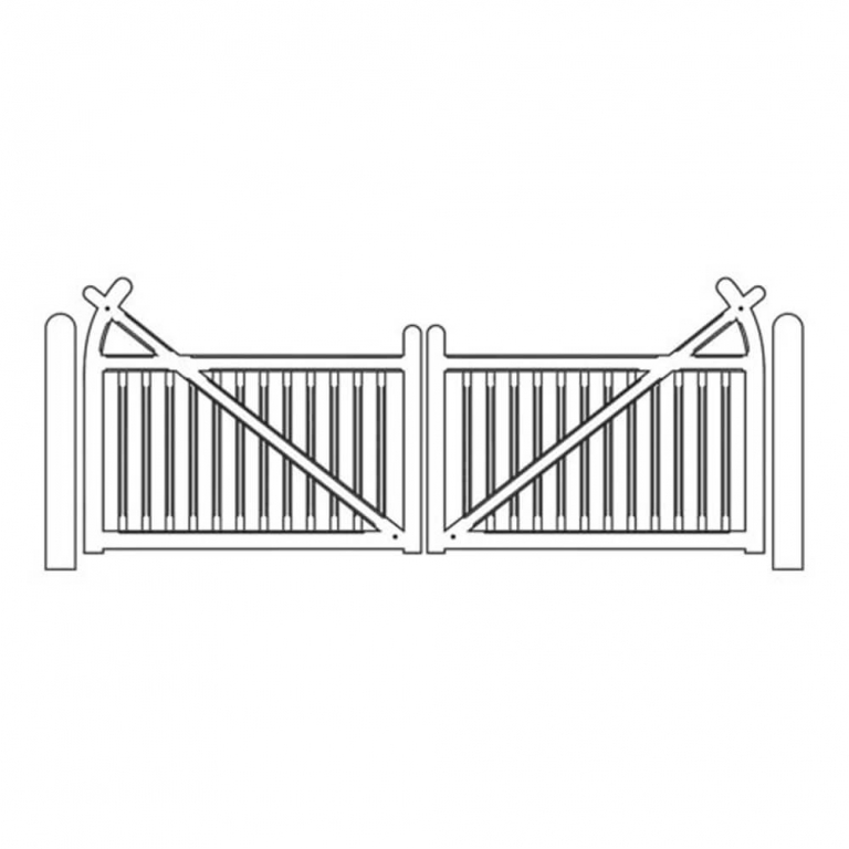 June Gate - Karem Woodcraft