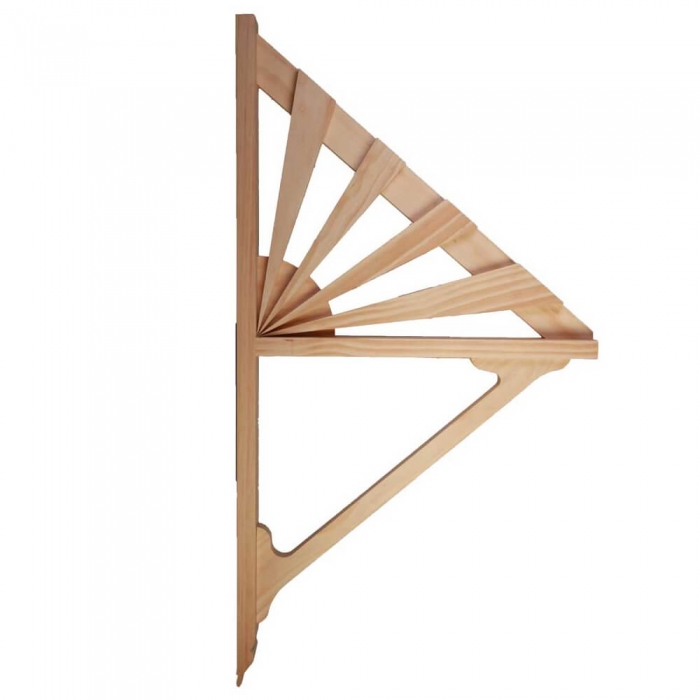 WINDOW CANOPY END BRACKETS - WC5END - Karem Woodcraft